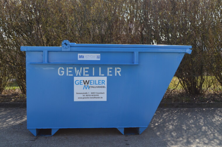 Containerdienst | Landshut | Geweiler Metallrecycling GmbH